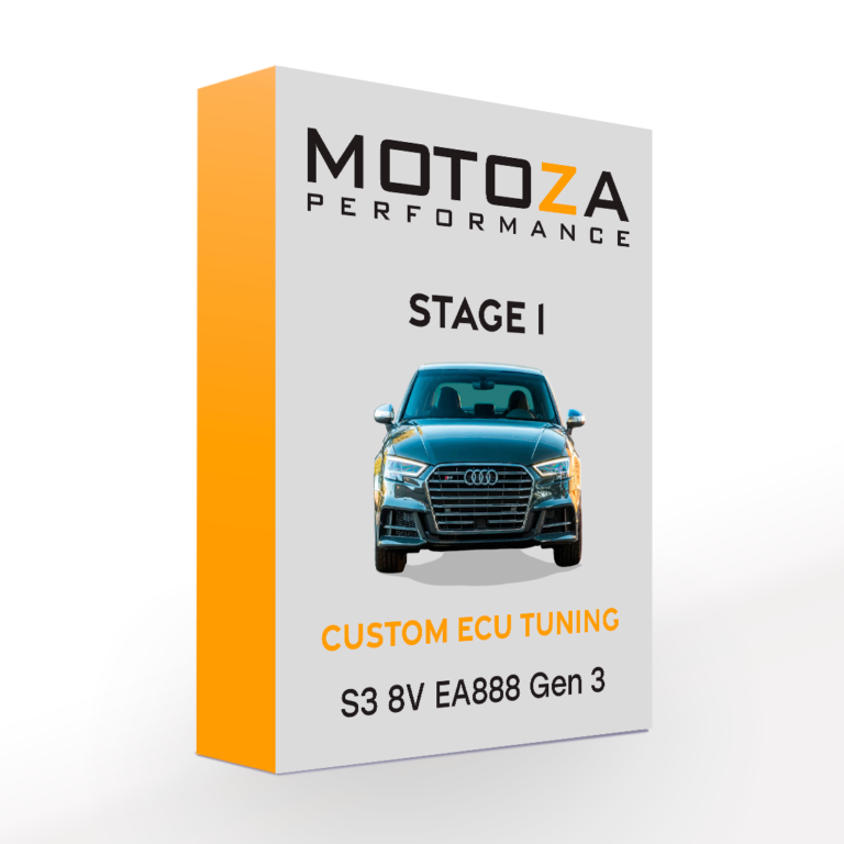 Stage 1: S3 (8V – 2.0T – EA888 – Gen 3 MQB) – Motoza Performance